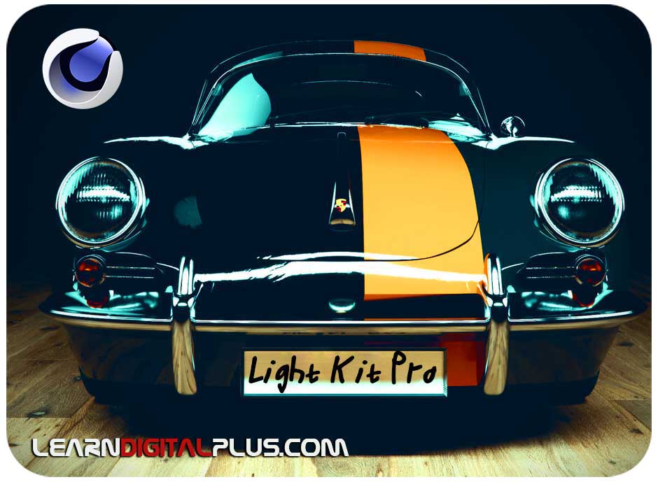 پلاگین Light Kit Pro برای Cinema 4D - لرن دیجیتال پلاس پلاگین Light Kit Pro