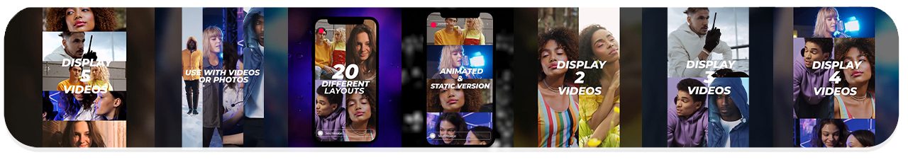 پریست پریمیر Vertical Split Screen Pack - لرن دیجیتال پلاس