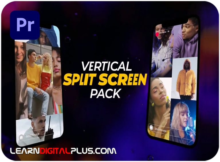 پریست پریمیر Vertical Split Screen Pack - لرن دیجیتال پلاس
