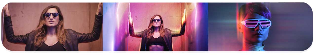 پریست پریمیر Neon Glow Effects - لرن دیجیتال پلاس